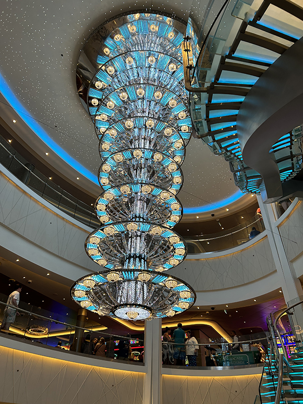 Special Lighting Onboard the Cruise Ship Joy - Nancy Bs House of Lights