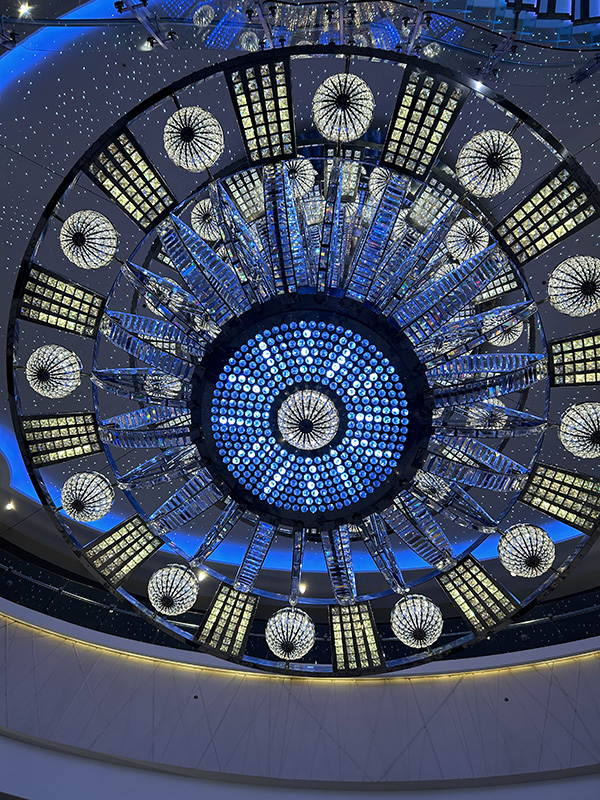 Special Lighting Onboard the Cruise Ship Joy - Nancy Bs House of Lights